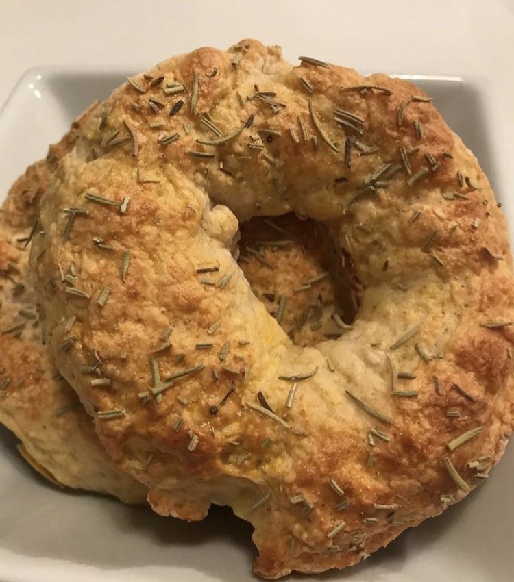 Rosemary Bagels - Pound Dropper