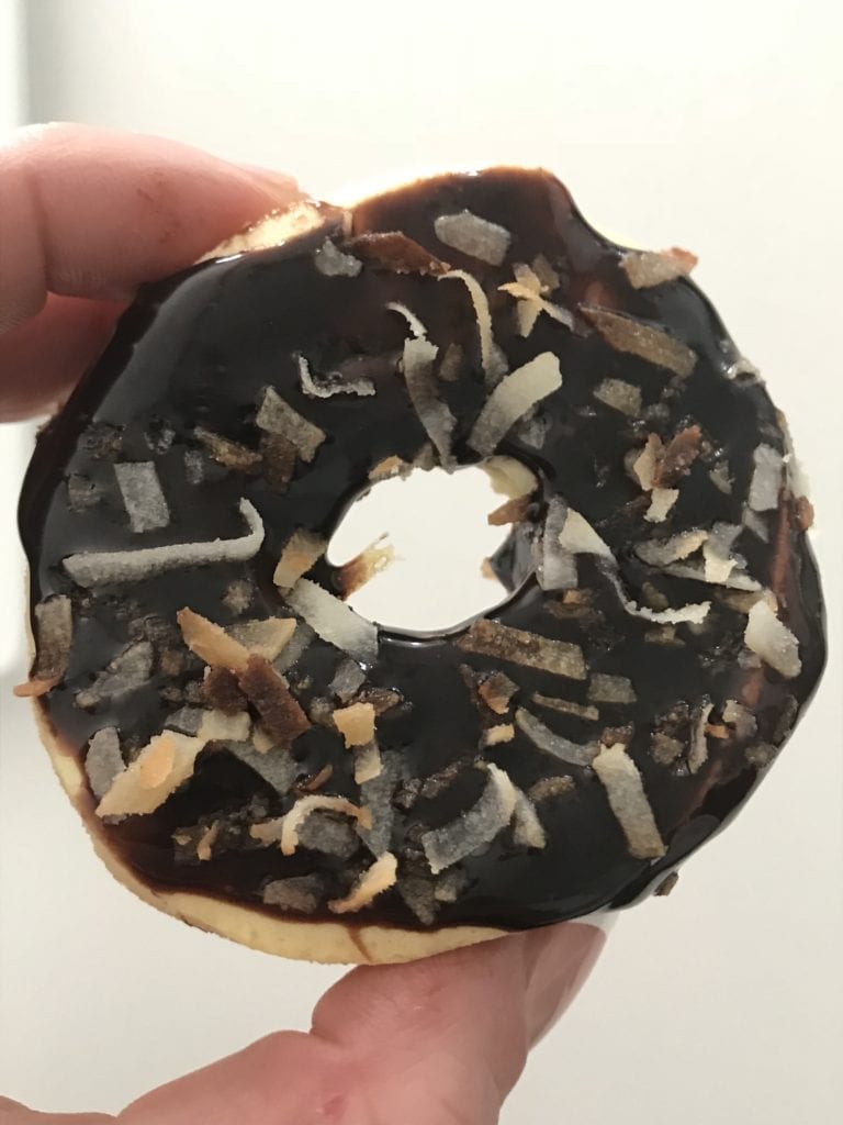 Mini Almond Joy Donuts - Pound Dropper