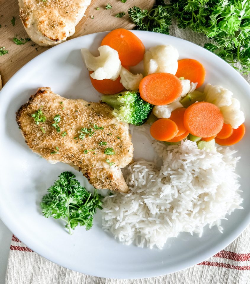 Creamy Chicken Parmesan - Pound Dropper