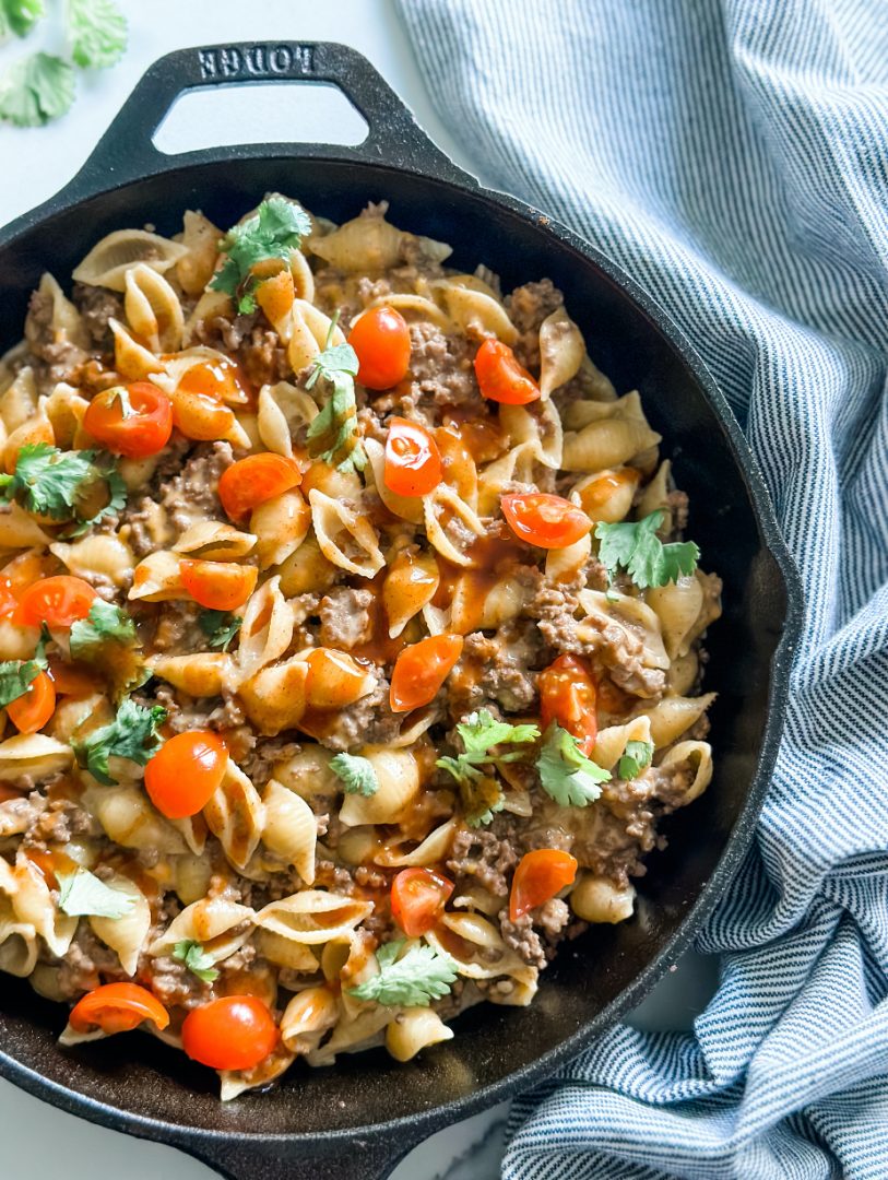 Lightened Up Taco Mac - Pound Dropper