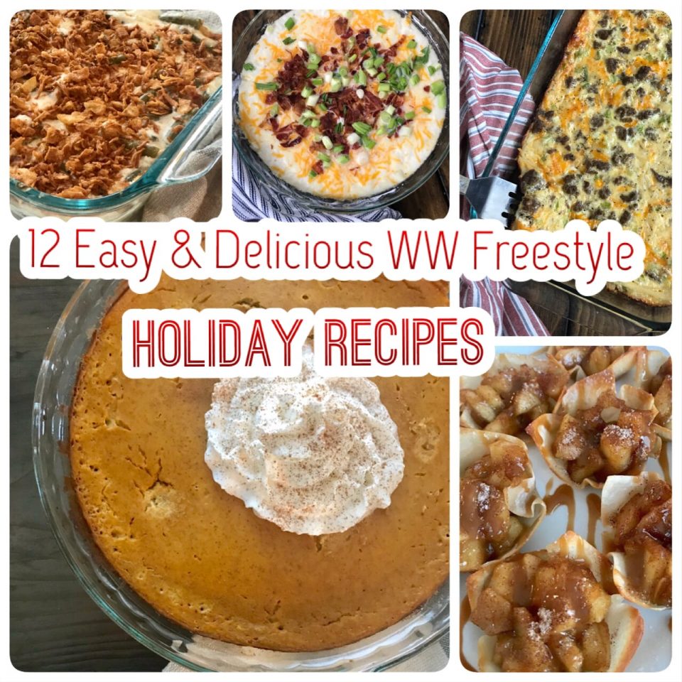 12 Easy and Delicious WW Friendly Holiday Recipes - Pound Dropper