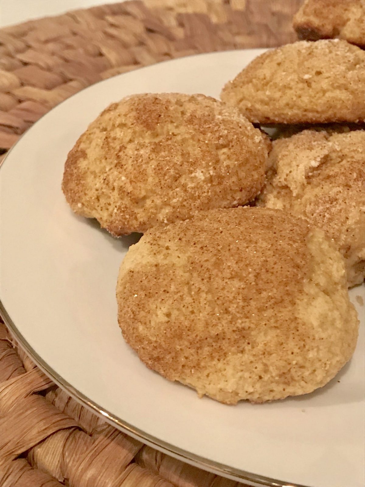 Two Point Soft and Chewy Snickerdoodle Cookies - Pound Dropper