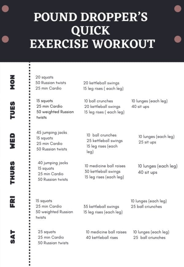 Quick Exercise Routines - Pound Dropper