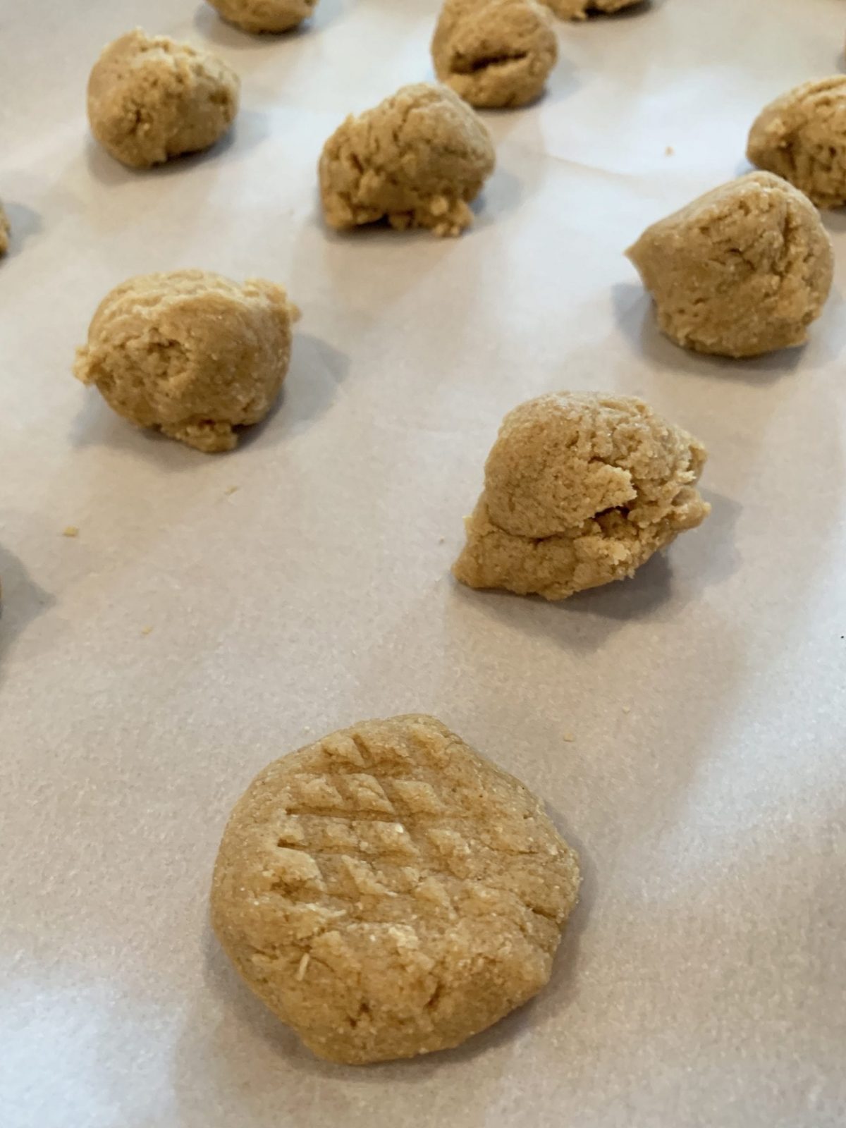 One Point Peanut Butter Cookies - Pound Dropper