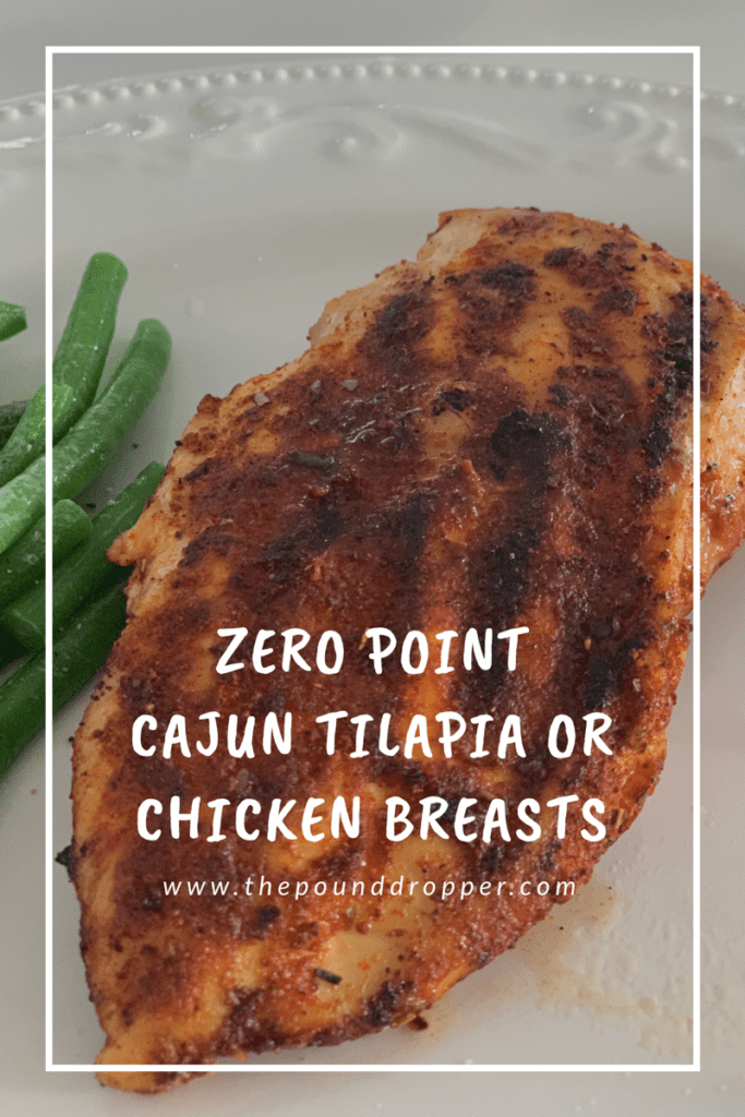 Zero Point Cajun Tilapia or Chicken Breast - Pound Dropper