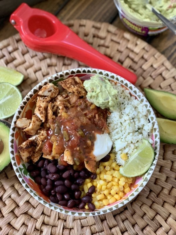 Zero Point Chicken Burrito Bowls - Pound Dropper