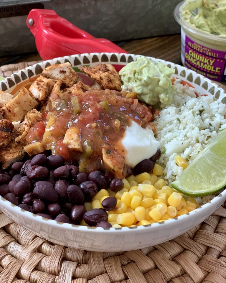 Zero Point Chicken Burrito Bowls - Pound Dropper