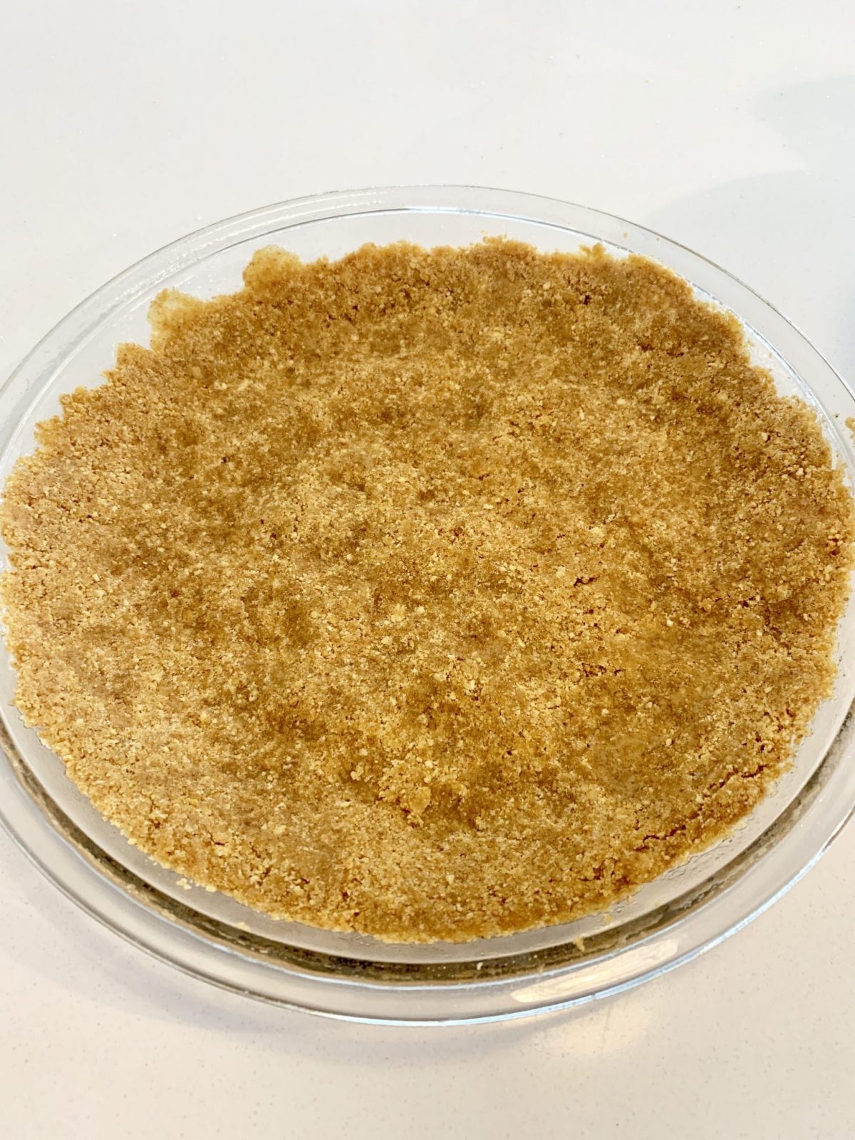 Lightened Up Graham Cracker Crust - Pound Dropper