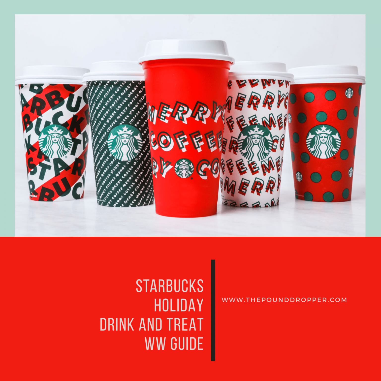 2019 Starbucks Holiday Food and Drink Point Value Guide - Pound Dropper