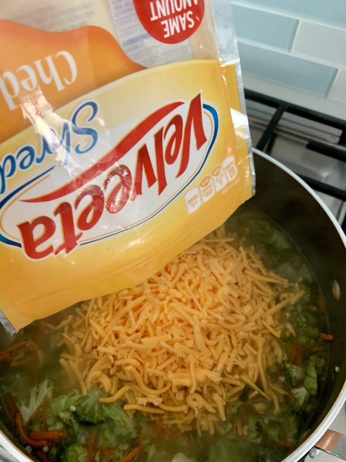 Lightened Up Broccoli Cheese Soup - Pound Dropper Lightened Up Broccoli Cheese Soup - Pound Dropper