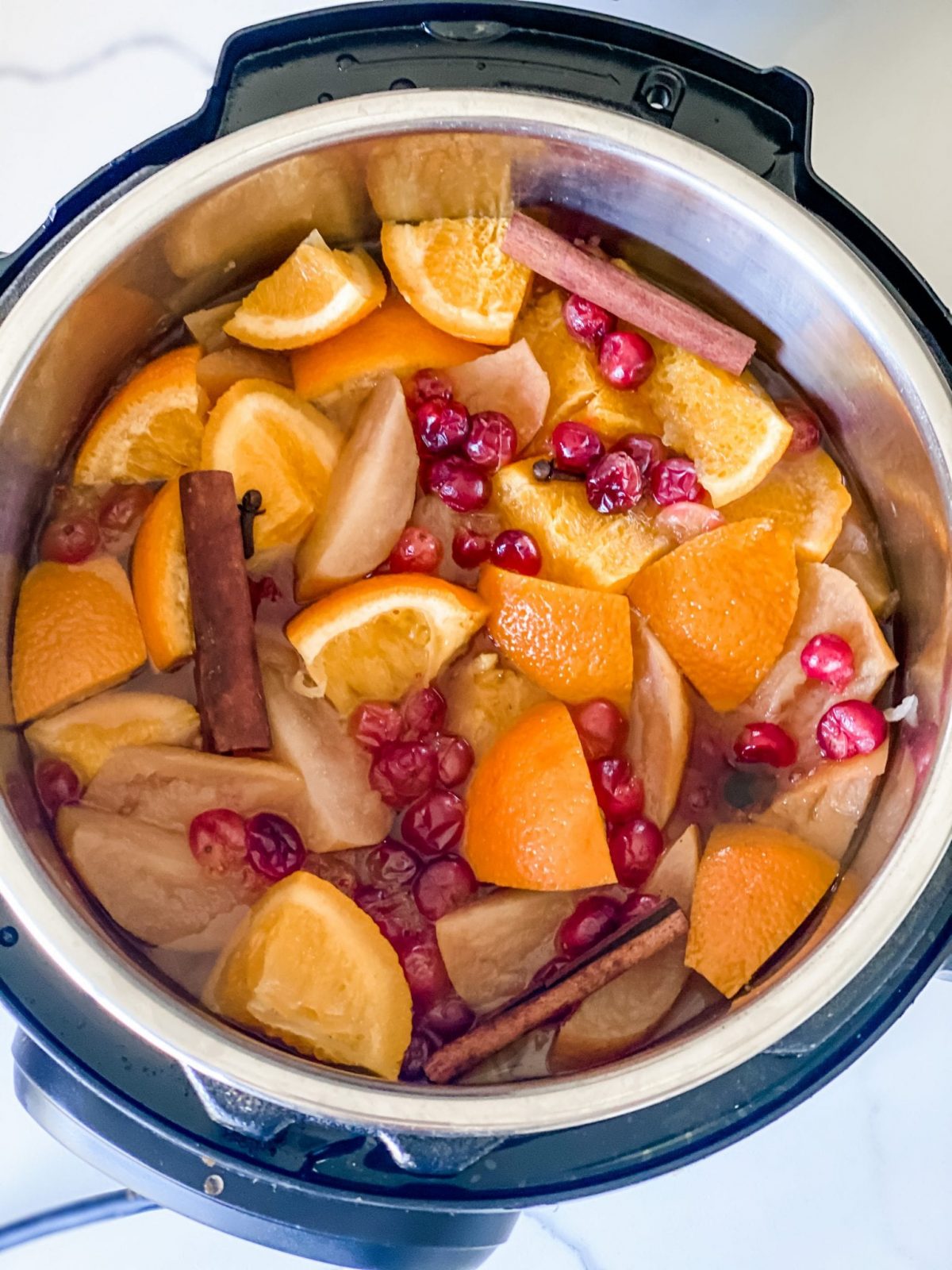 Instant Pot or Slow Cooker Hot Apple Cider - Pound Dropper