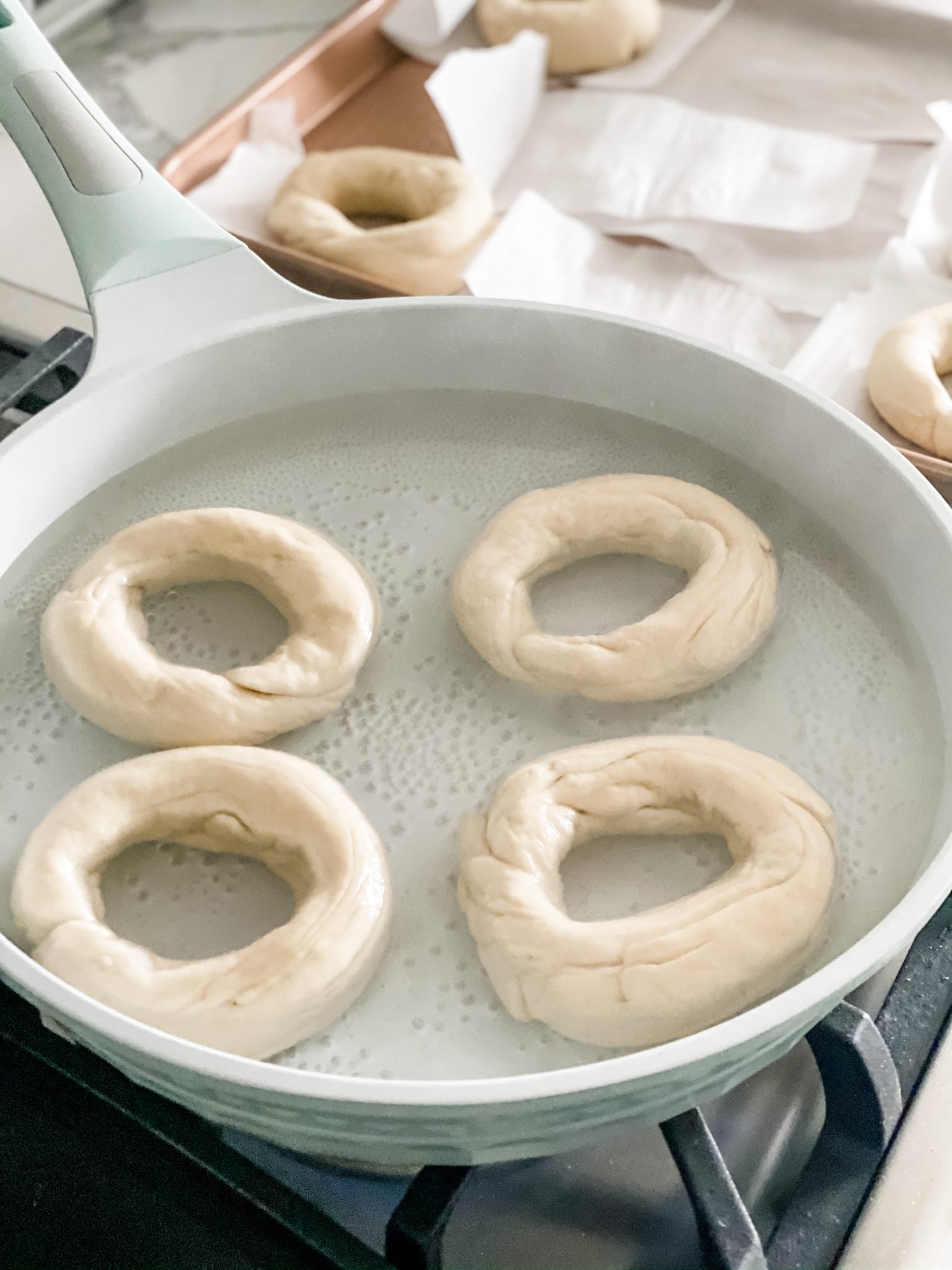 Easy Baked Bagels - Pound Dropper