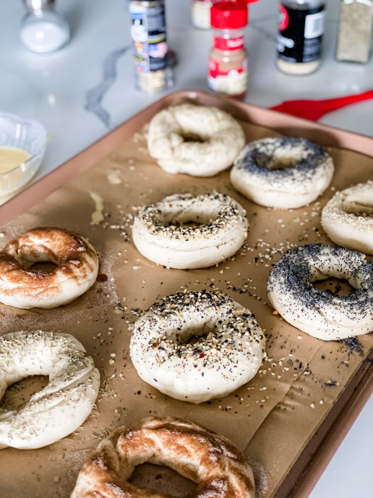 Easy Baked Bagels - Pound Dropper