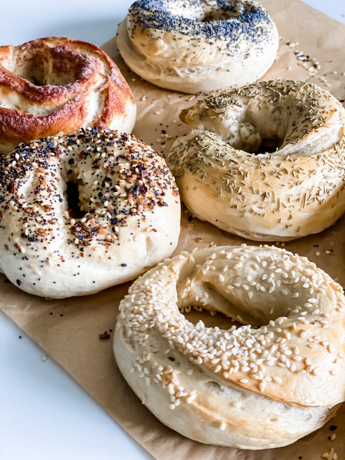 Easy Baked Bagels - Pound Dropper