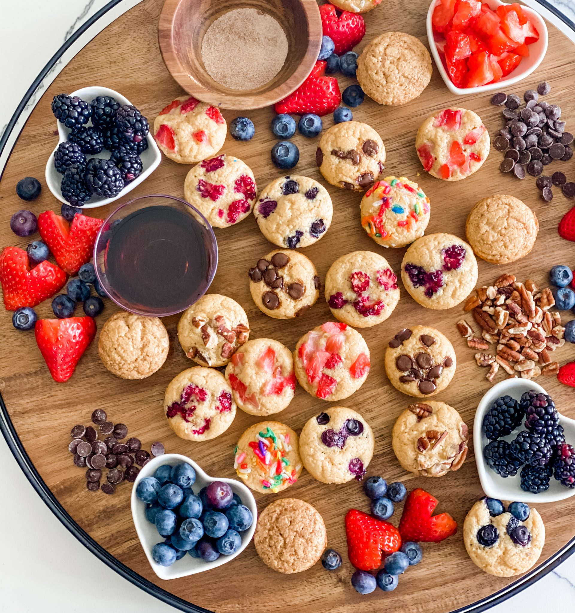 Mini Muffin Breakfast Board - Pound Dropper