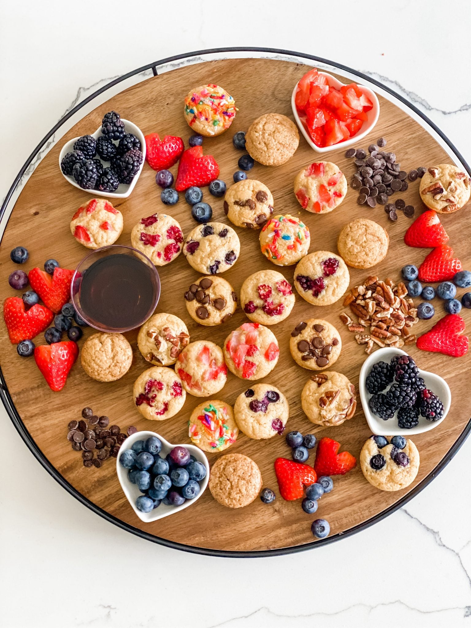 Mini Muffin Breakfast Board - Pound Dropper