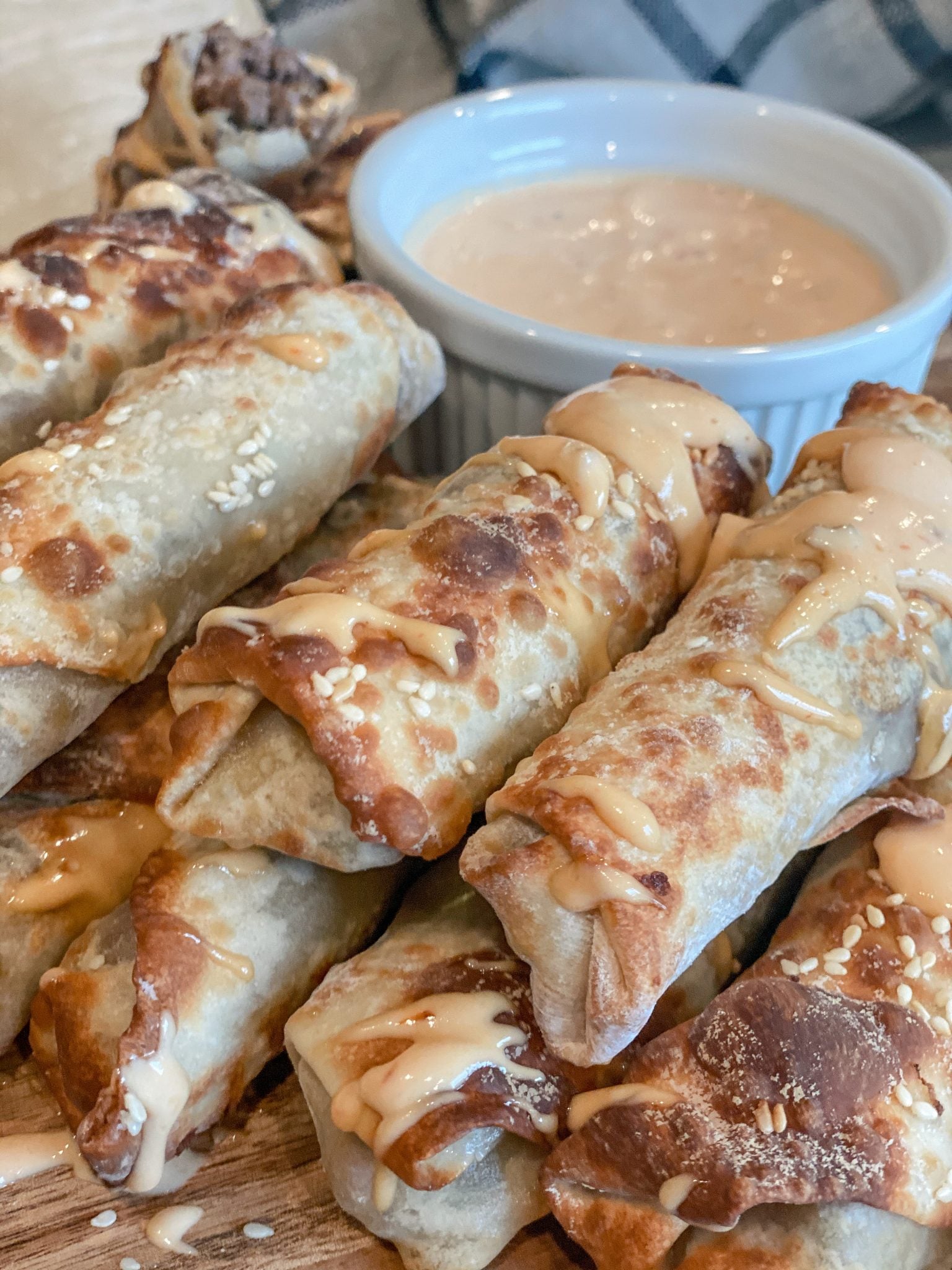 Big Mac Egg Rolls - Pound Dropper