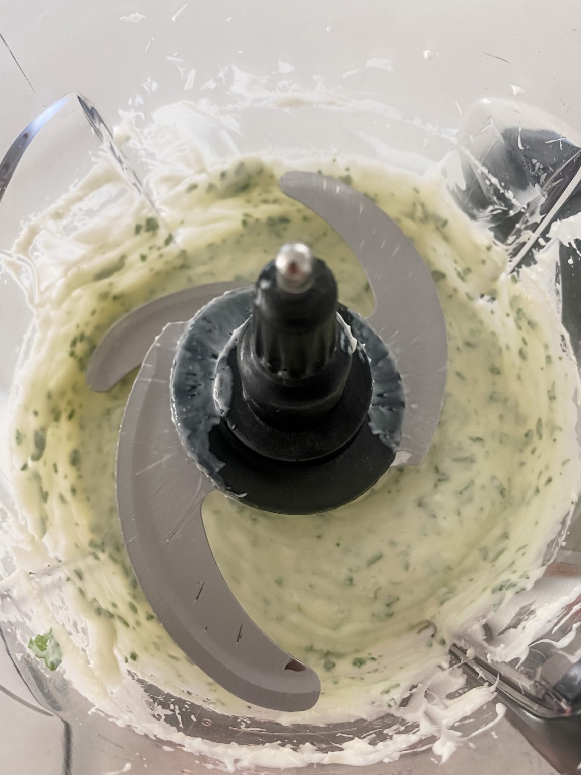 Easy Lightened Up Basil Mayonnaise - Pound Dropper