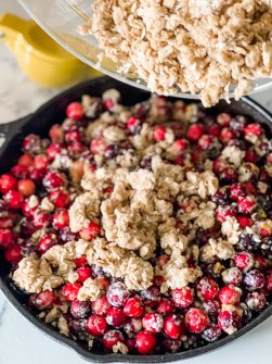 Skinny Orange Cranberry Crisp - Pound Dropper