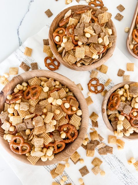 Lightened Up Savory Chex Party Mix - Pound Dropper