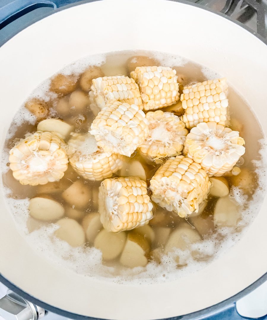 Easy Sheet Pan Shrimp Boil - Pound Dropper
