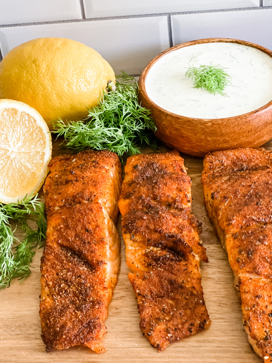 Easy and Delicious Blackened Salmon - Pound Dropper