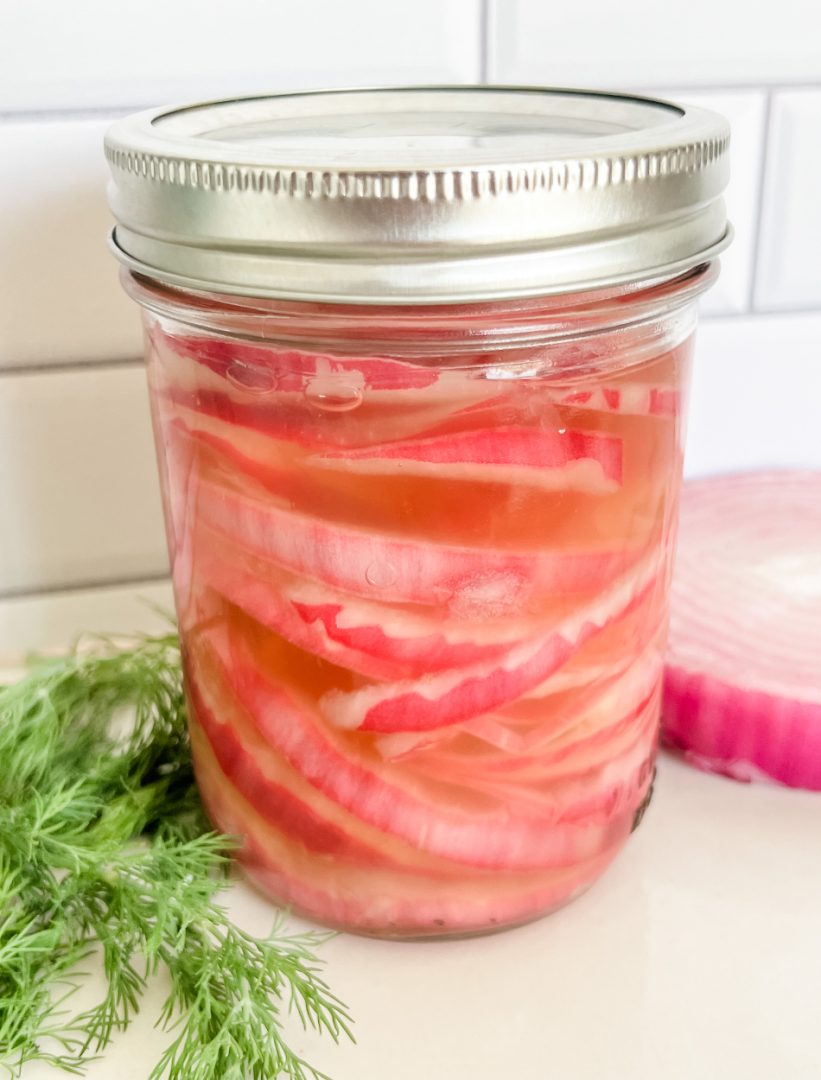 Easy Pickled Onions - Pound Dropper