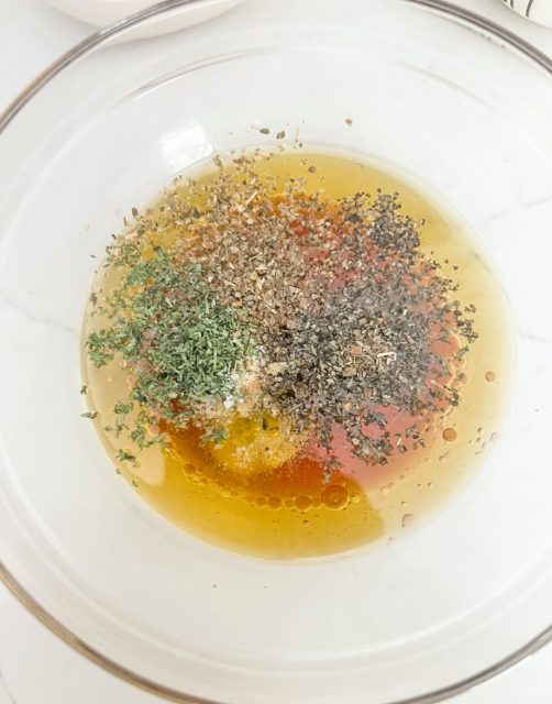 Homemade Italian Dressing - Pound Dropper