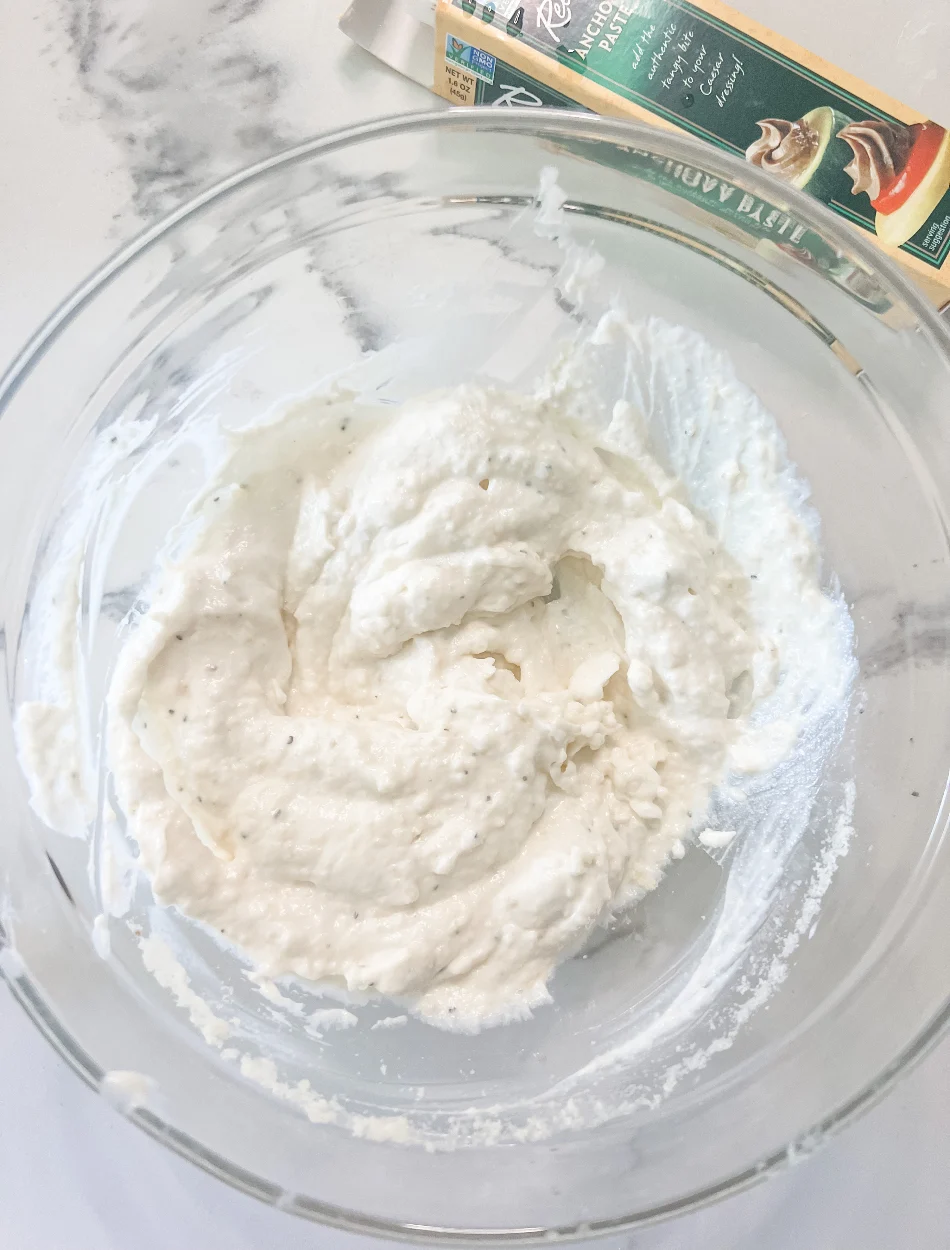 Skinny Caesar Salad Dressing - Pound Dropper