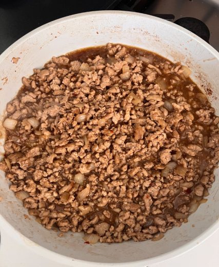 Easy 20 Minute Ground Sesame Chicken - Pound Dropper