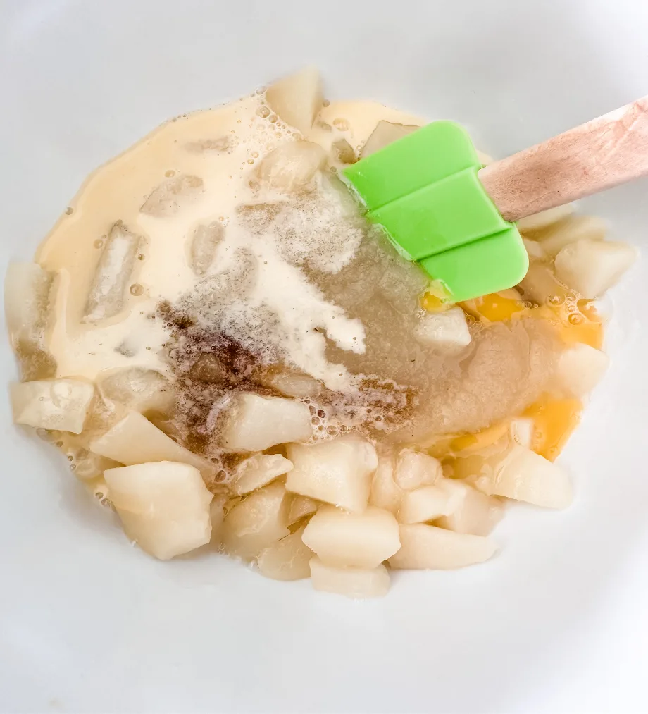 Lightened Up Pear Bundt Cake - Pound Dropper