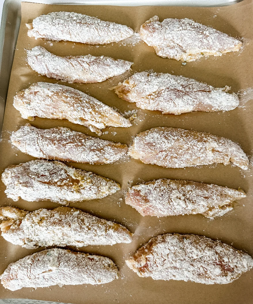 Copycat Chick-fil-A Chick-n-Strips - Pound Dropper