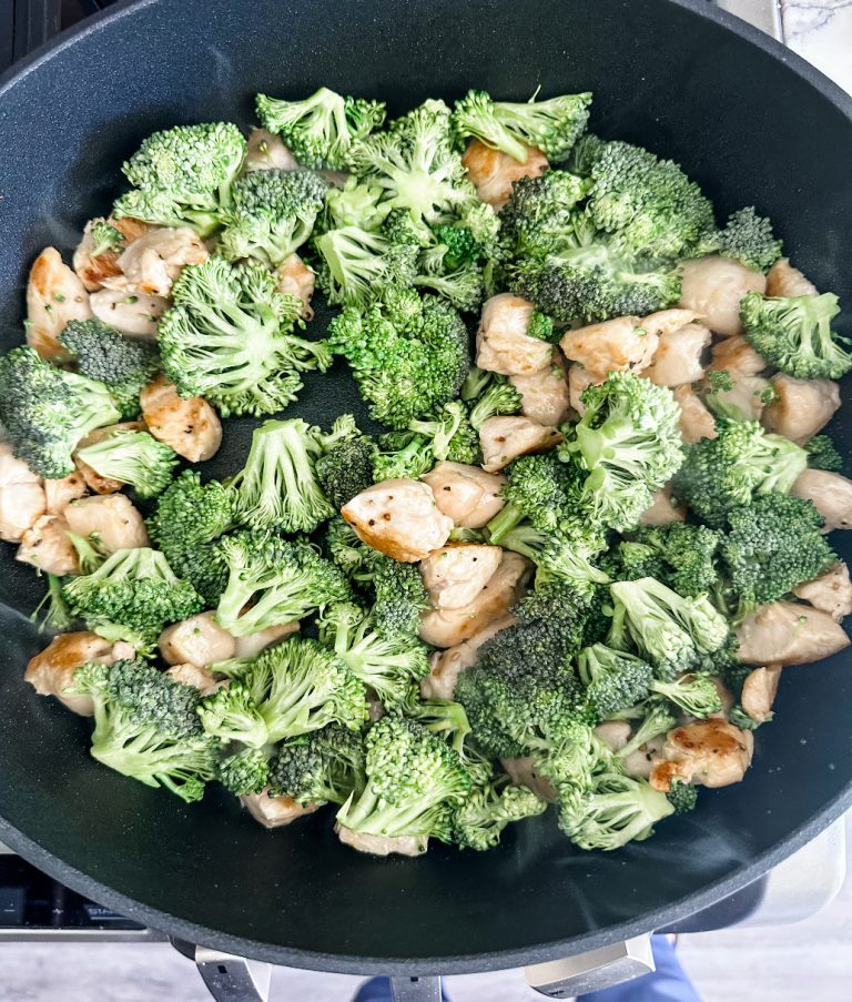 Easy One Pan Chicken and Broccoli Stir Fry - Pound Dropper