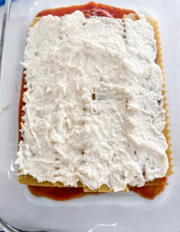 Easy Lasagna with Oven Ready Lasagna Noodles - Pound Dropper