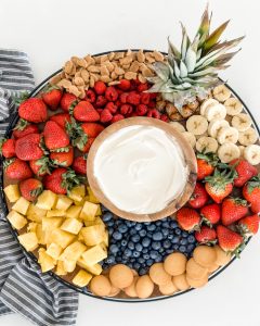 Easy White Chocolate Fruit Dip - Pound Dropper