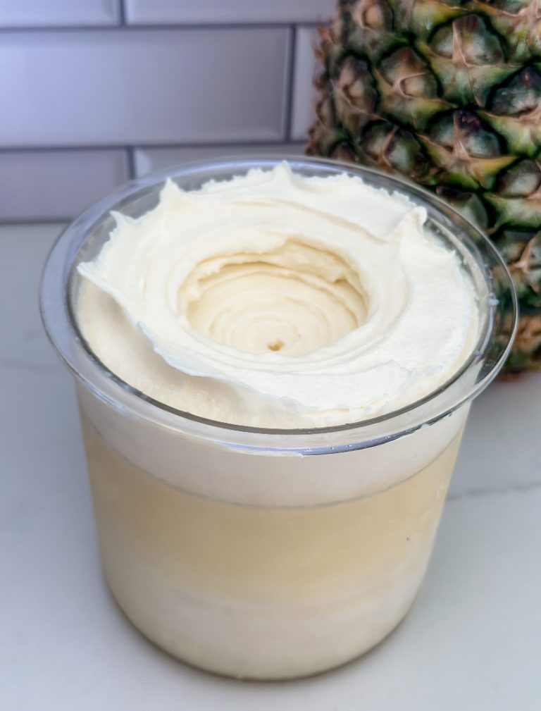 Homemade Protein Dole Whip in the Ninja CREAMi - Pound Dropper