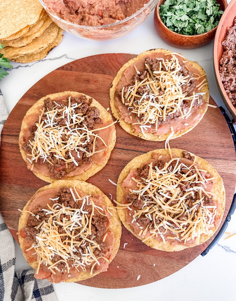 Quick and Easy Tostadas - Pound Dropper