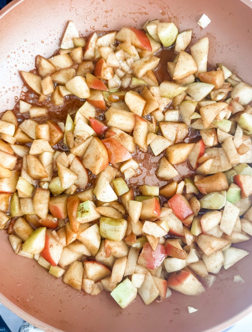 Lightened Up Apple Cinnamon French Toast Casserole - Pound Dropper