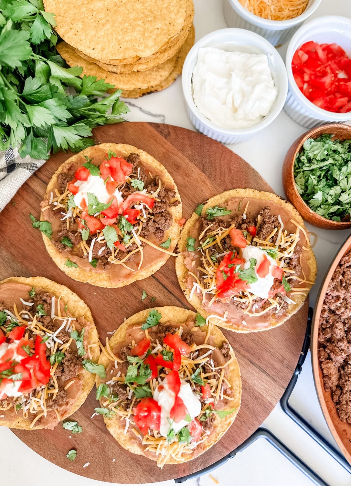 Quick and Easy Tostadas - Pound Dropper