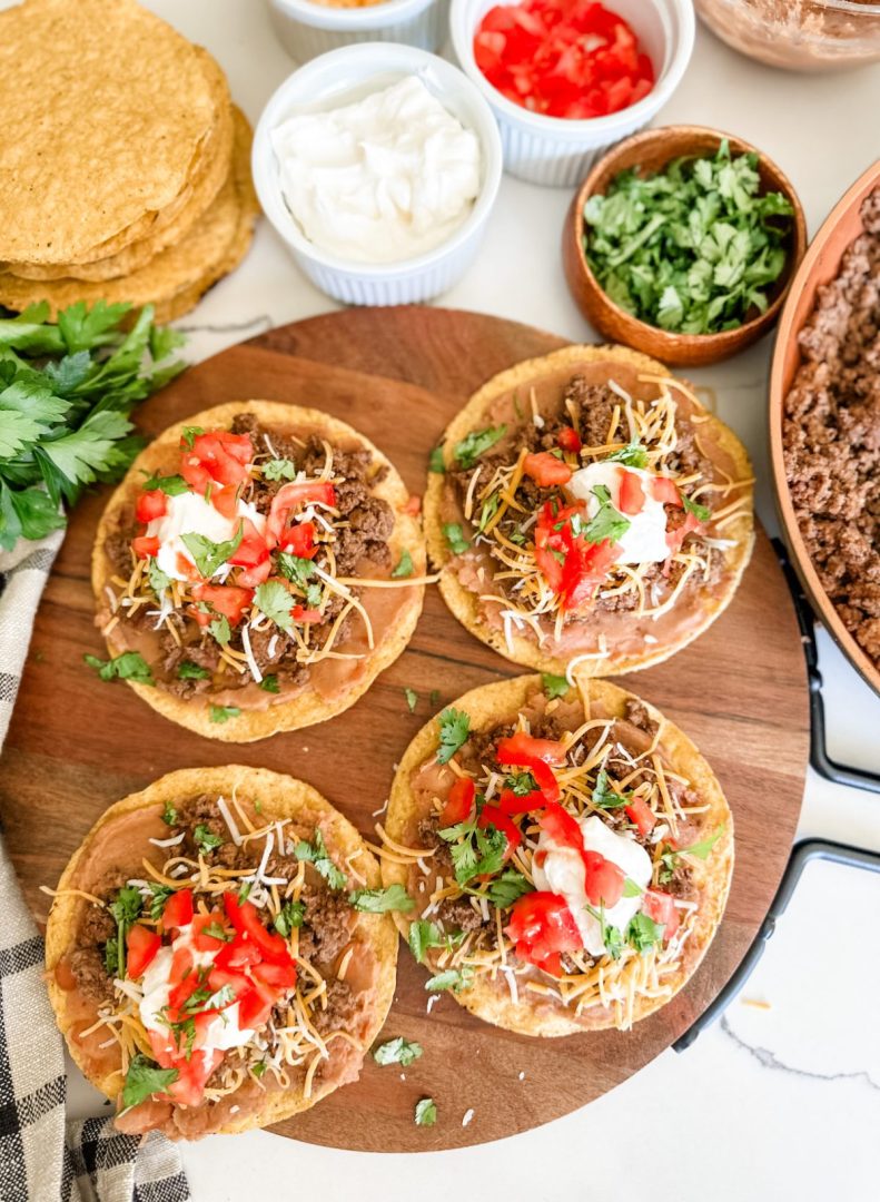 Quick and Easy Tostadas - Pound Dropper