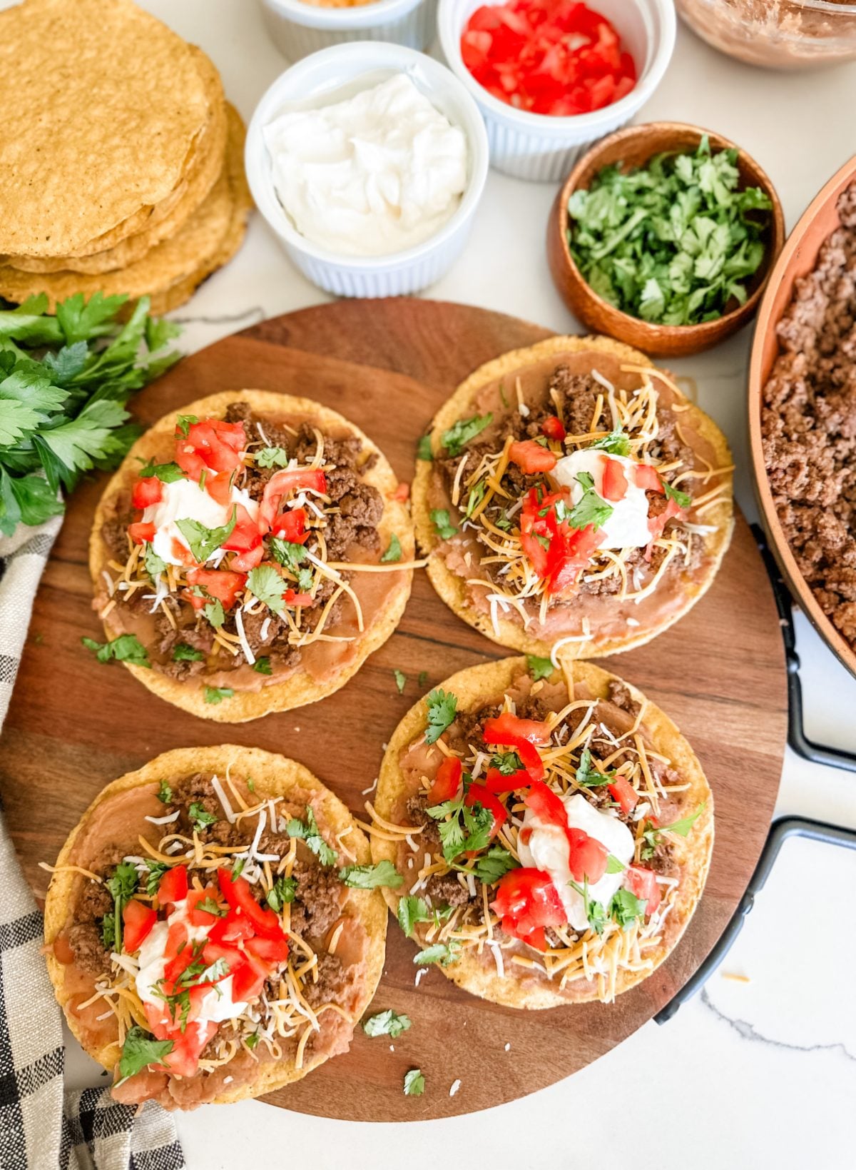 Quick and Easy Tostadas - Pound Dropper
