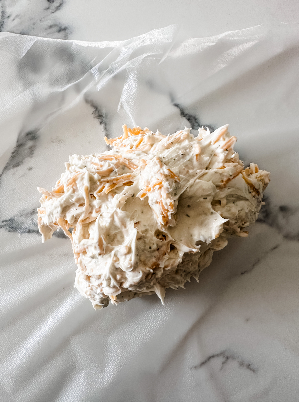 Easy Lightened Up Pumpkin Shaped Cheeseball - Pound Dropper