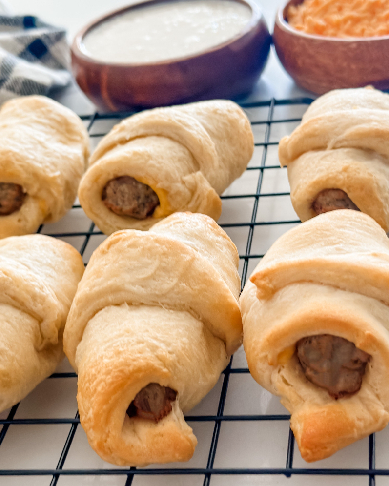 Lightened Up Pigs in a Blanket - Pound Dropper