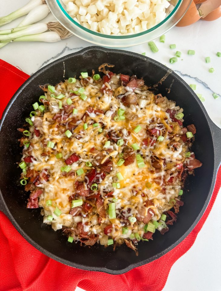 Country Breakfast Hash Brown Skillet - Pound Dropper