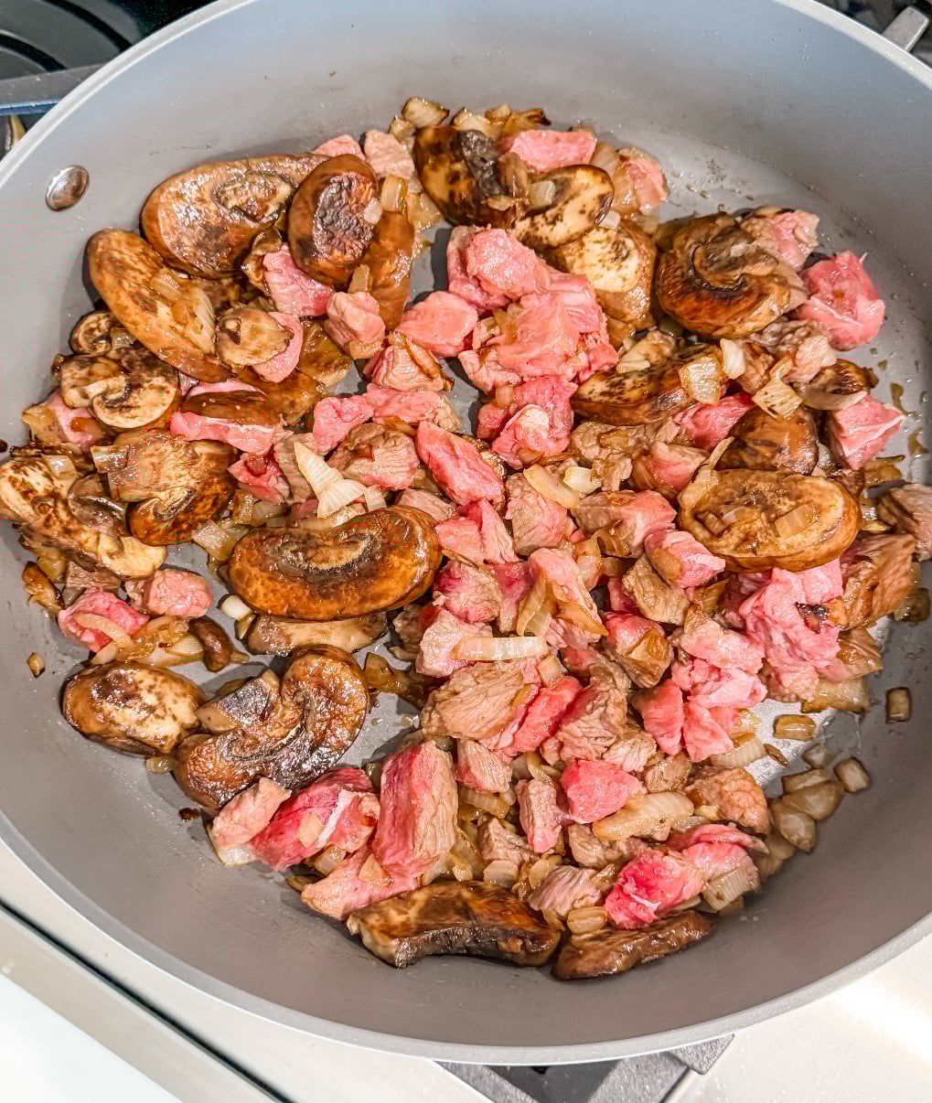 One Pan Beef Stroganoff - Pound Dropper