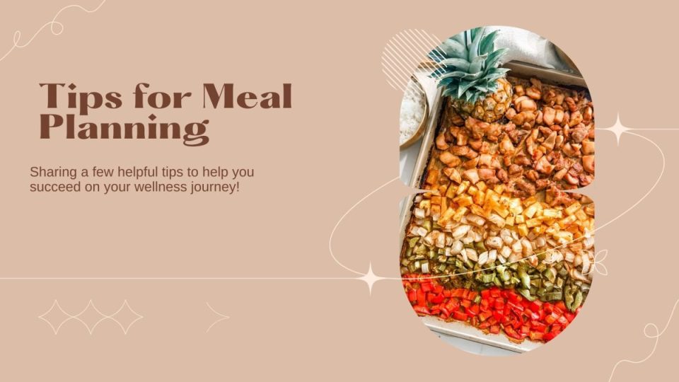 Meal Planning Tips - Pound Dropper