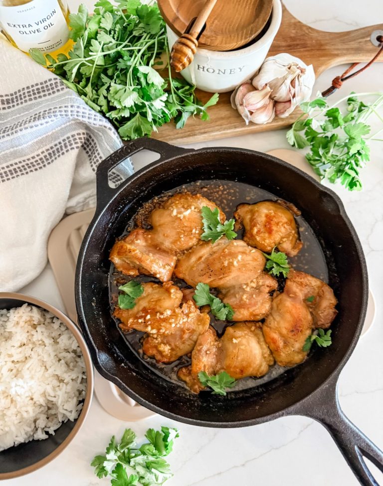 Honey Garlic Chicken - Pound Dropper