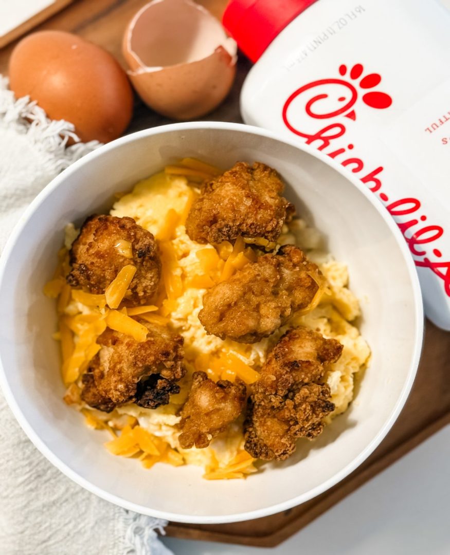 Copycat Chick-fil-A Hash Brown Scramble Bowl - Pound Dropper